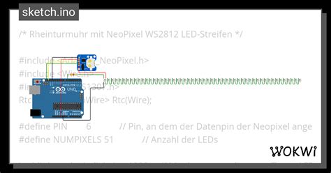 Uhr Wokwi Esp32 Stm32 Arduino Simulator