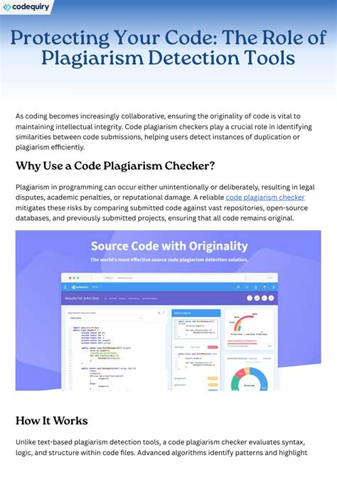 Ppt Protecting Your Code The Role Of Code Plagiarism Checkers In Programming Powerpoint