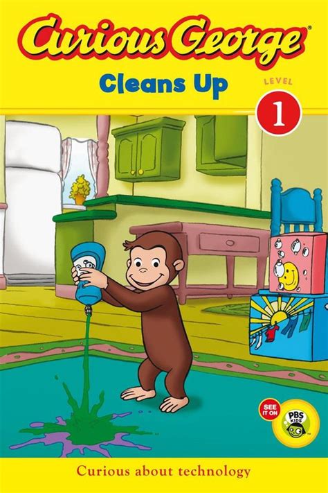 Curious George Curious George Cleans Up CGTV Read Aloud Ebook H
