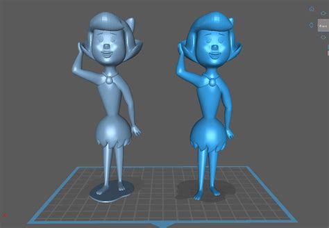 Betty Rubble 3d Stl File Download Etsy