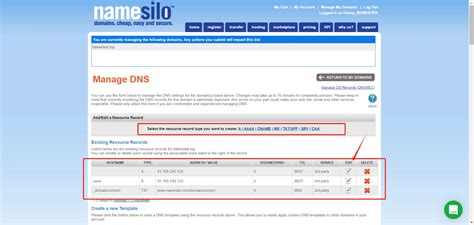 Register Domain And Set Up Dns On Namesilo Namecheap Godaddy