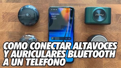 Como Conectar Auriculares Y Altavoces Bluetooth A Un Telefono YouTube