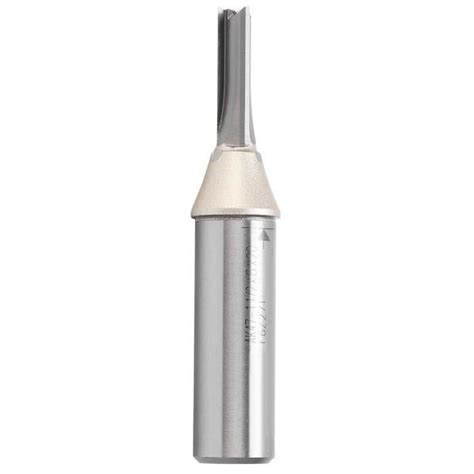 Qiilu mèche droite Fraise à 3 dents 1 2 tige droite carbure CNC accessoires de fraise en bout