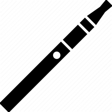 Cigarette E Cigarette Ecigarette Electronic Pen Vape Vaping Icon