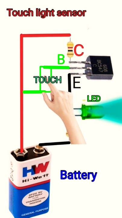 Touch Sensor Light Switch Ttp223 Touch Sensor Circuit Diagrams