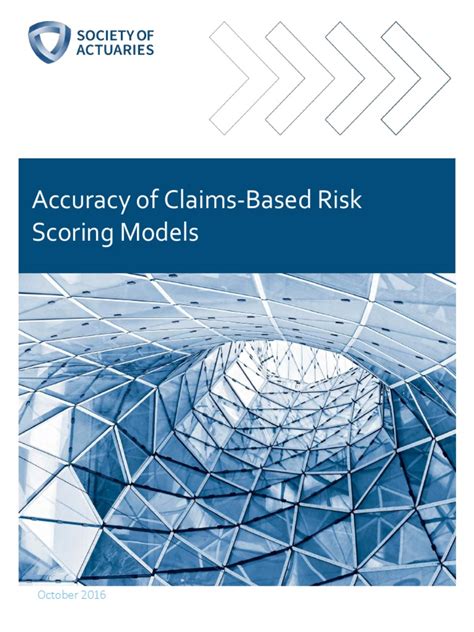 Accuracy Of Claims Based Risk Scoring Models Download Free Pdf