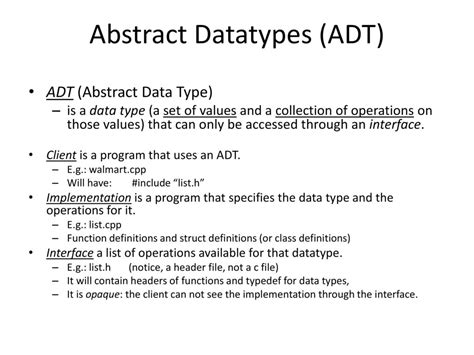 Abstract Data Types And Stacks Ppt Download