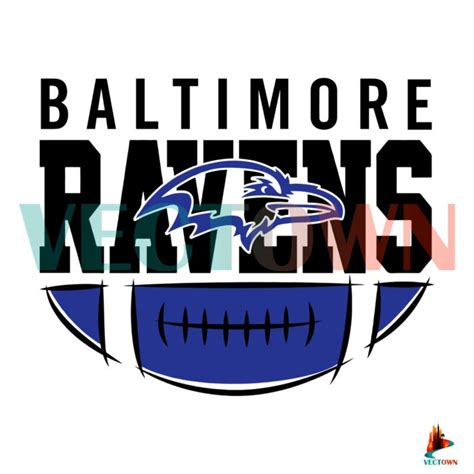 Baltimore Ravens Football Team Svg Digital Cricut File