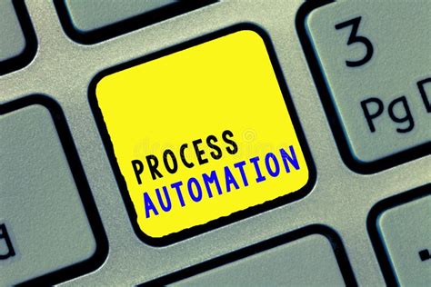 Conceptual Hand Writing Showing Process Automation Business Photo Text Transformation
