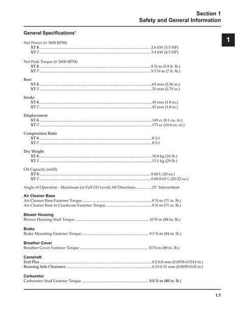 Kohler Courage Xt 6 Vertical Crankshaft Engine Service Repair Manual Pdf