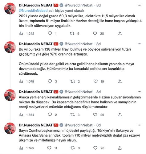 Nureddin Nebati Hazine Desteği Ile Hane Başına 4 Bin Liralık Sübvansiyon