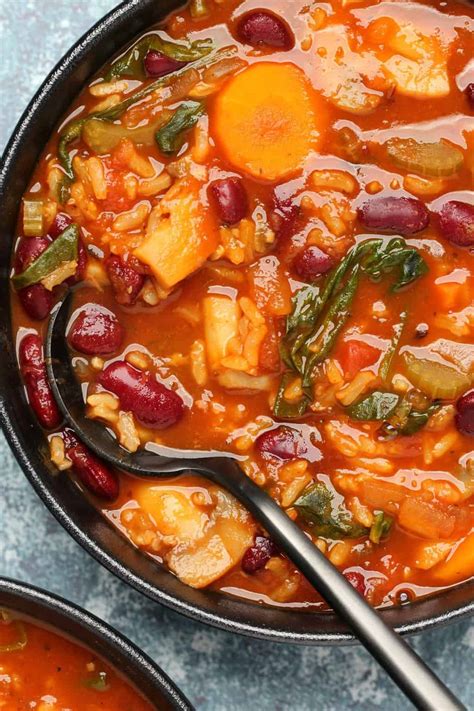 Vegan Minestrone Soup Loving It Vegan