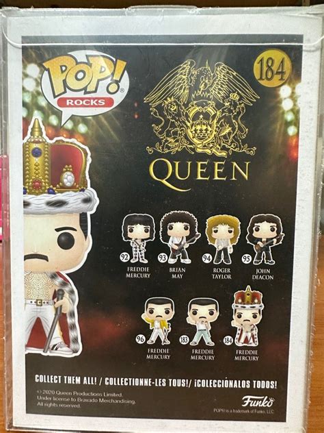 Freddie Mercury Funko Pop, Hobbies & Toys, Toys & Games on Carousell