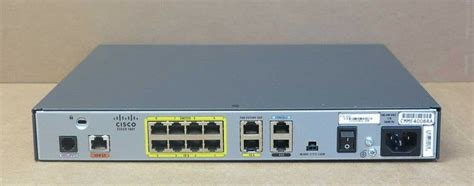 Cisco 1801 K9 1800 Series 8x 10 100mbps Ports Isr Integrated Services