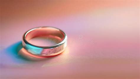 Initial Ring Cursive Font Elegant Simplicity 3d Illustration Ring