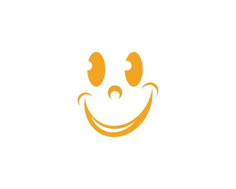 스마일 아이콘 벡터 일러스트 레이 션 프리미엄 벡터