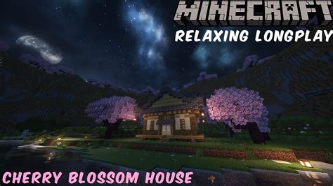 Cherry Blossom House Minecraft Relaxing Longplay No Commentary