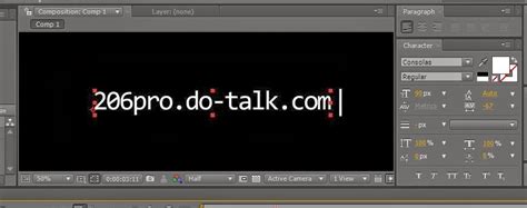 Tutorial Hiệu ứng Gõ Chữ Trên After Effect
