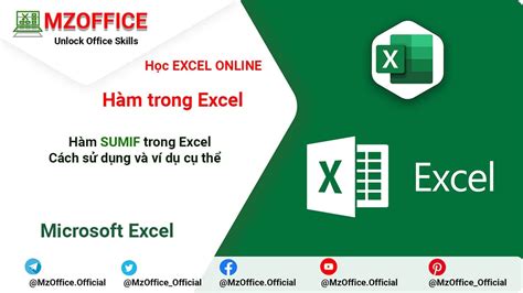 Hàm Sumif Trong Excel Cách Sử Dụng Và Ứng Dụng Chi Tiết Mzoffice