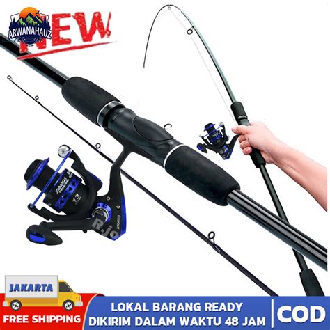 Joran Pancing 1 Set Murah Pancing 1 Set Lengkap Kuat Joran Murah