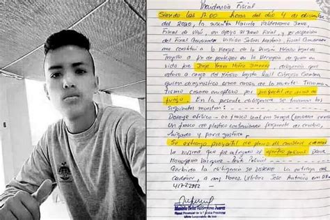 Condenan A 10 Años De Cárcel A Policía Por Muerte De Joven En Paro