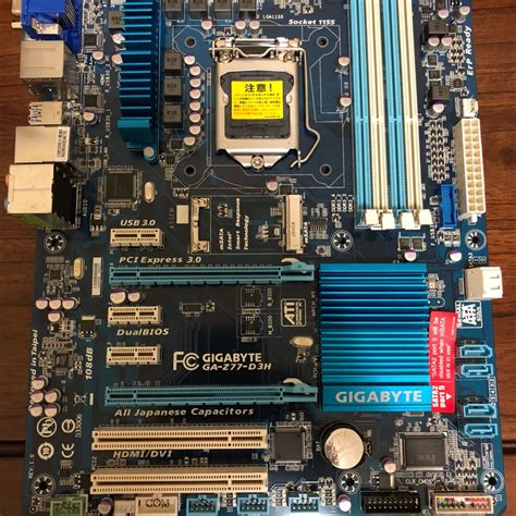 技嘉 主機板 Gigabyte 超頻版 Ga Z77 D3h Lga1155 Ddr3 Z77 Usb30 蝦皮購物