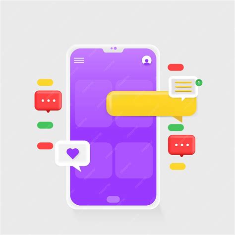 Premium Vector Social Media Marketing Colorful Vector Illustration
