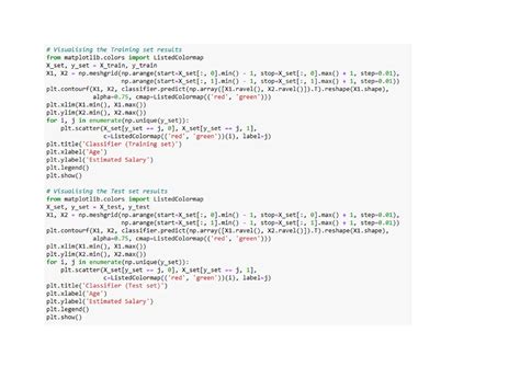 Python Code For Classification Supervised Machine Learningpdf