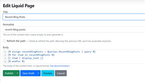 Query In Liquid Template Not Working · Issue 14296 · Orchardcmsorchardcore · Github