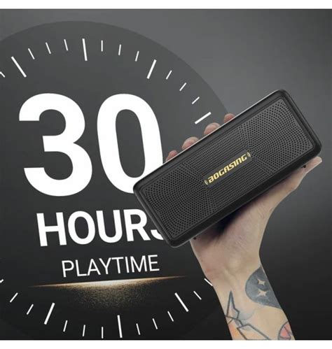bogasing m5 블루투스 스피커 40w 5 3 무선 360도 서라운드 사운드 ipx7 방수 30h 티몬