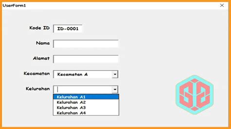 Cara Membuat ComboBox Bertingkat Belajar VBA Excel Part 3 Blog Sobat SD
