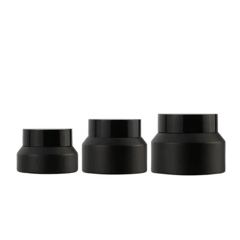 Frosted Cosmetic Glass Jars Packaging Wholesale Ybj Cosmetic