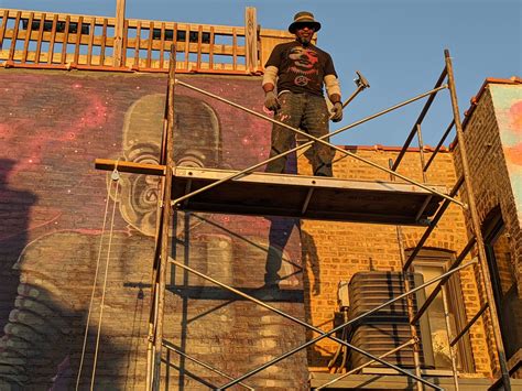 Chicago Murals Aliens Monsters Dominate Berwyn Mural But Whats With
