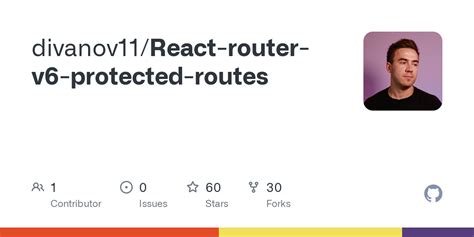 GitHub Divanov React Router V Protected Routes