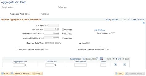 Managing Aggregate Aid