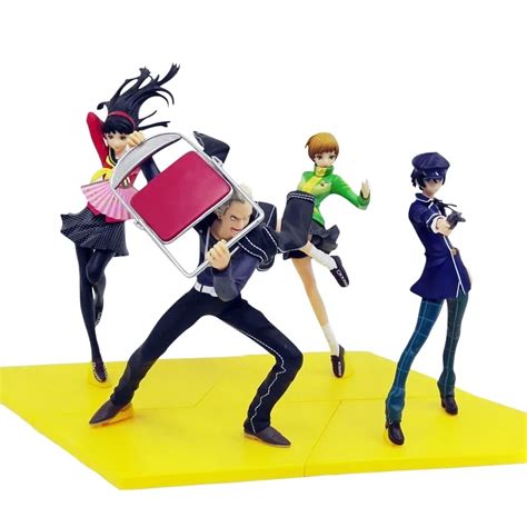 Persona 4 Yosuke Hanamura Satonaka Chie Amagi Yukiko Action Figure