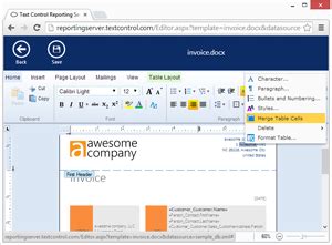 Tx Text Control Net Server For Asp Net Visual Studio Marketplace