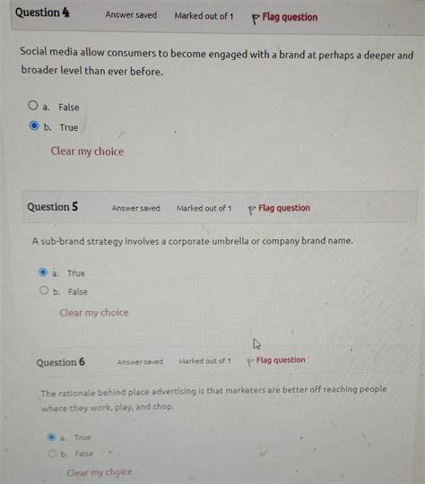 Solved Question Answer Savedmarked Out Of Flag Chegg