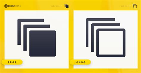 Queue Icon · Linear · Coreui Icons · Svg Javascript Typescript And Webfont