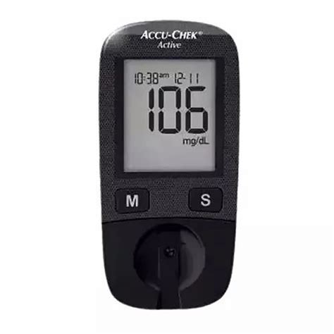 Accu Chek Active Glucometer Machine With 10 Pieces Test Strips And 10 Lancets At Rs 989 Piece