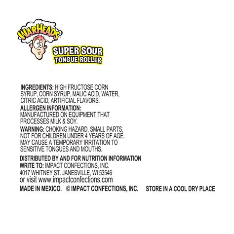 Warheads Super Sour Rollers Sugar Planet