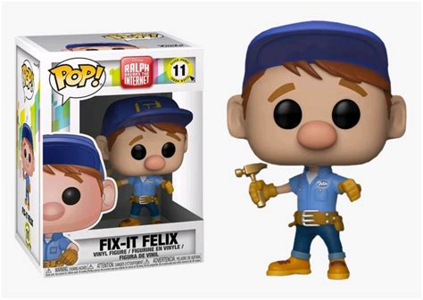 Ralph Breaks The Internet Fix It Felix Funko Pop Hd Png Download