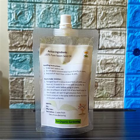 Neem Oil Cold Pressed 100 Pure Neem Oil Prakritis Garden