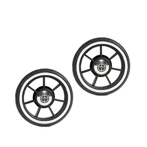 Emmaljunga Quad Kit Wheels Lux 310 Black Solight
