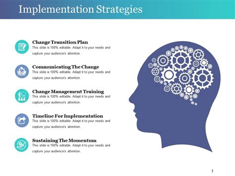 Implementation Strategies Sample Presentation Ppt Powerpoint Slide