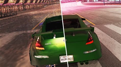 «Такой я её и запомнил мод на базе Rtx Remix добавляющий в Nfs Underground 2 трассировку пути