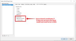 Export From Revit To DWG