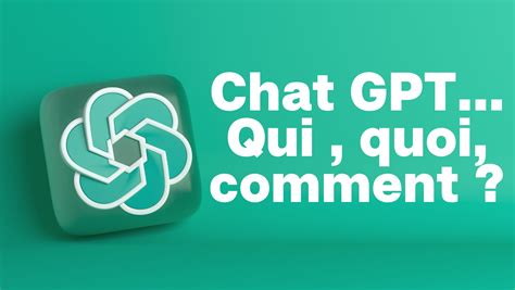 Chat Gpt Qui Quoi Comment Alcimia Cabinet Conseil Digital Marketing