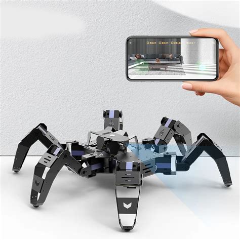 Hexapod Bionic Robot Spider Metal Servo 18 Dof Video Spider For Arduino