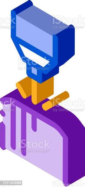 鑽孔零件等軸測圖示向量圖向量圖形及更多一個物體圖片 一個物體 交通方式 備用零件 Istock
